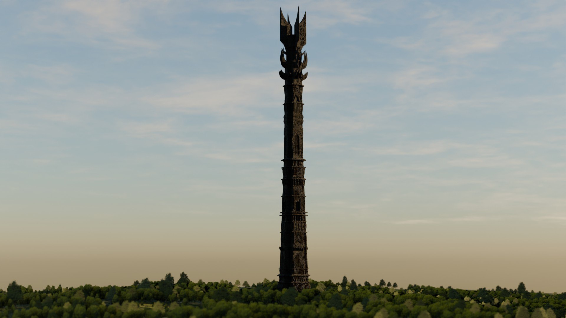 3D Orthanc Tower - TurboSquid 2323380