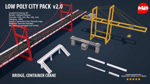 Pack town model - TurboSquid 1320707