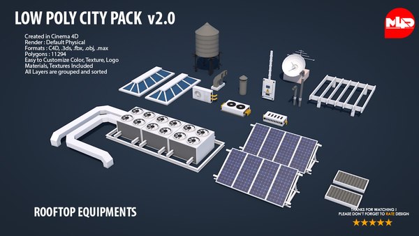 Pack town model - TurboSquid 1320707