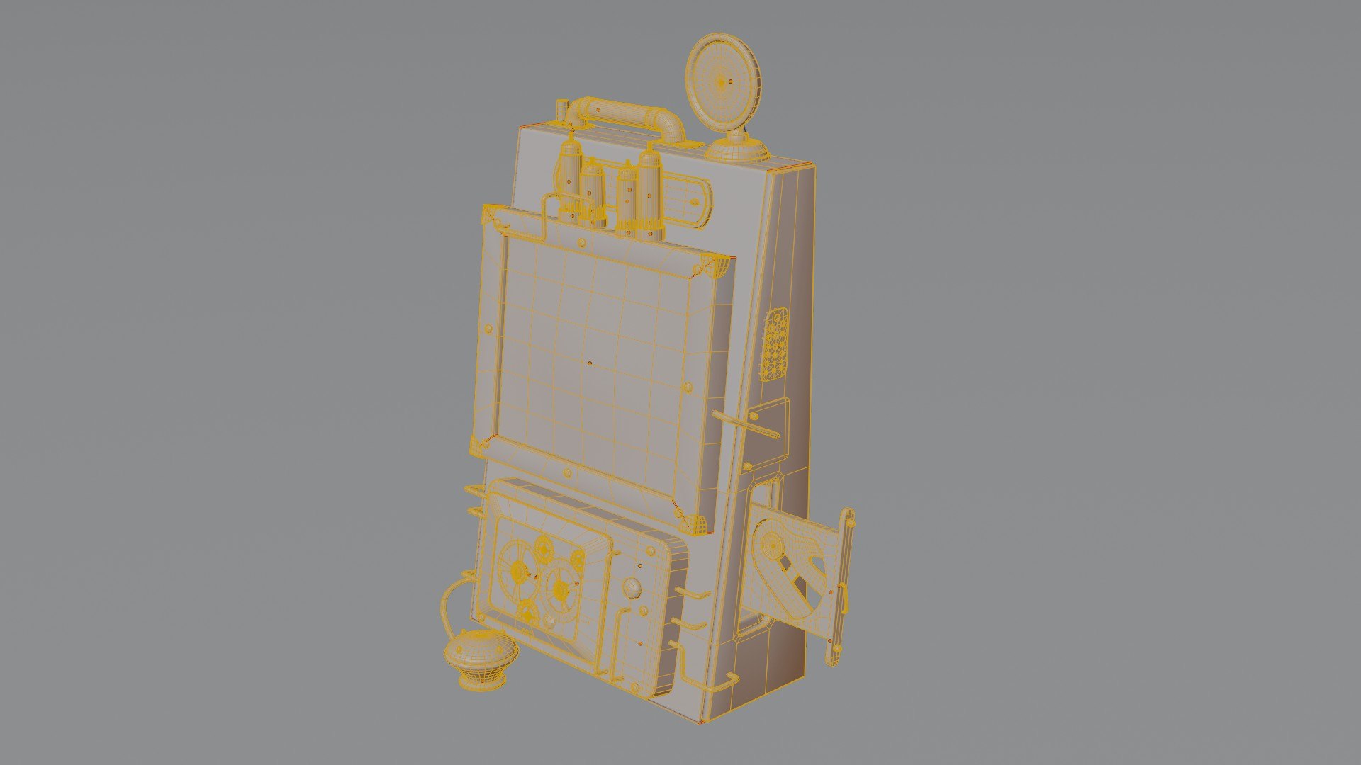 Free 3D Steampunk Computer - TurboSquid 1978434