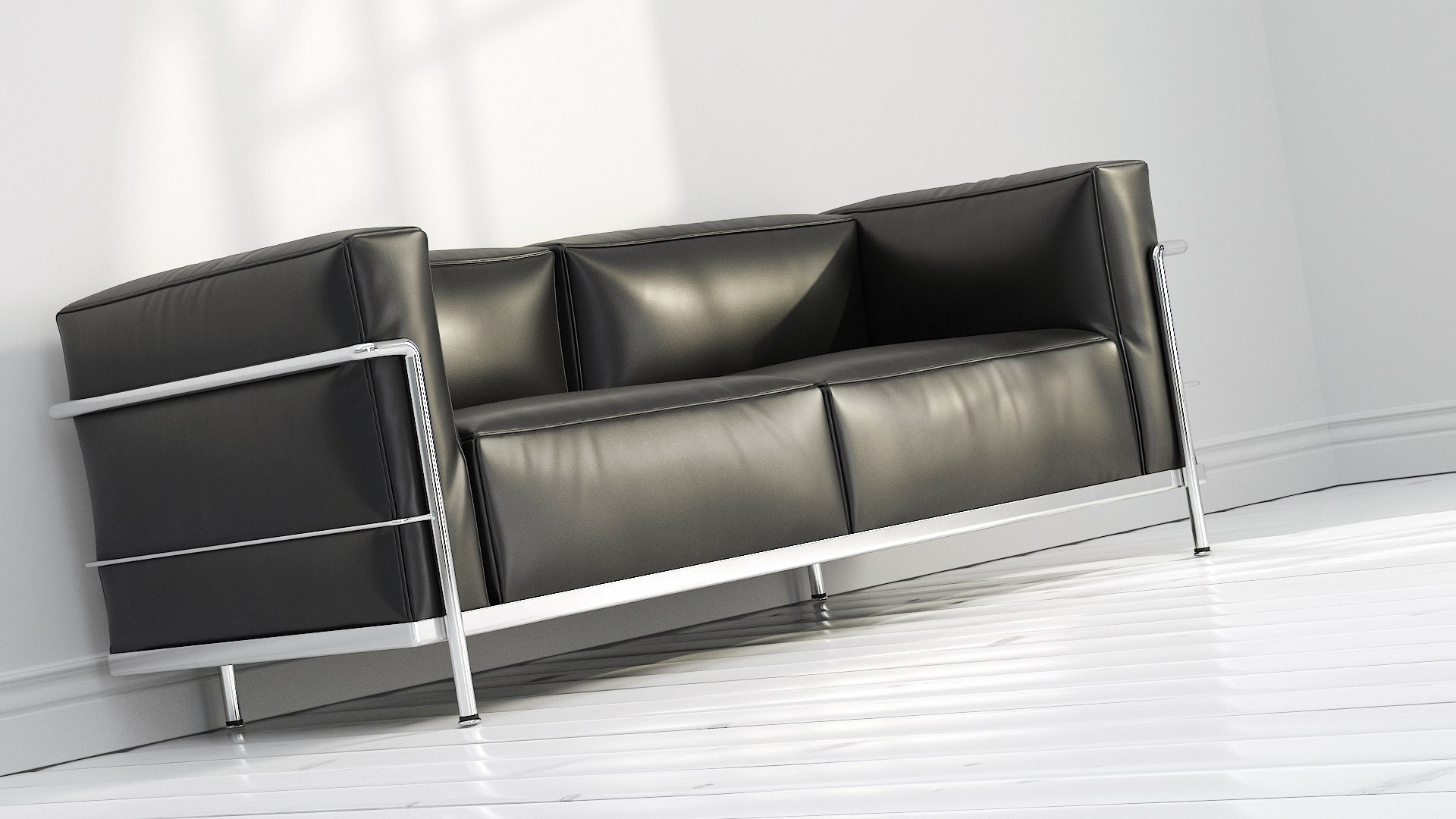 3D модель LC3 Sofa - TurboSquid 1954768