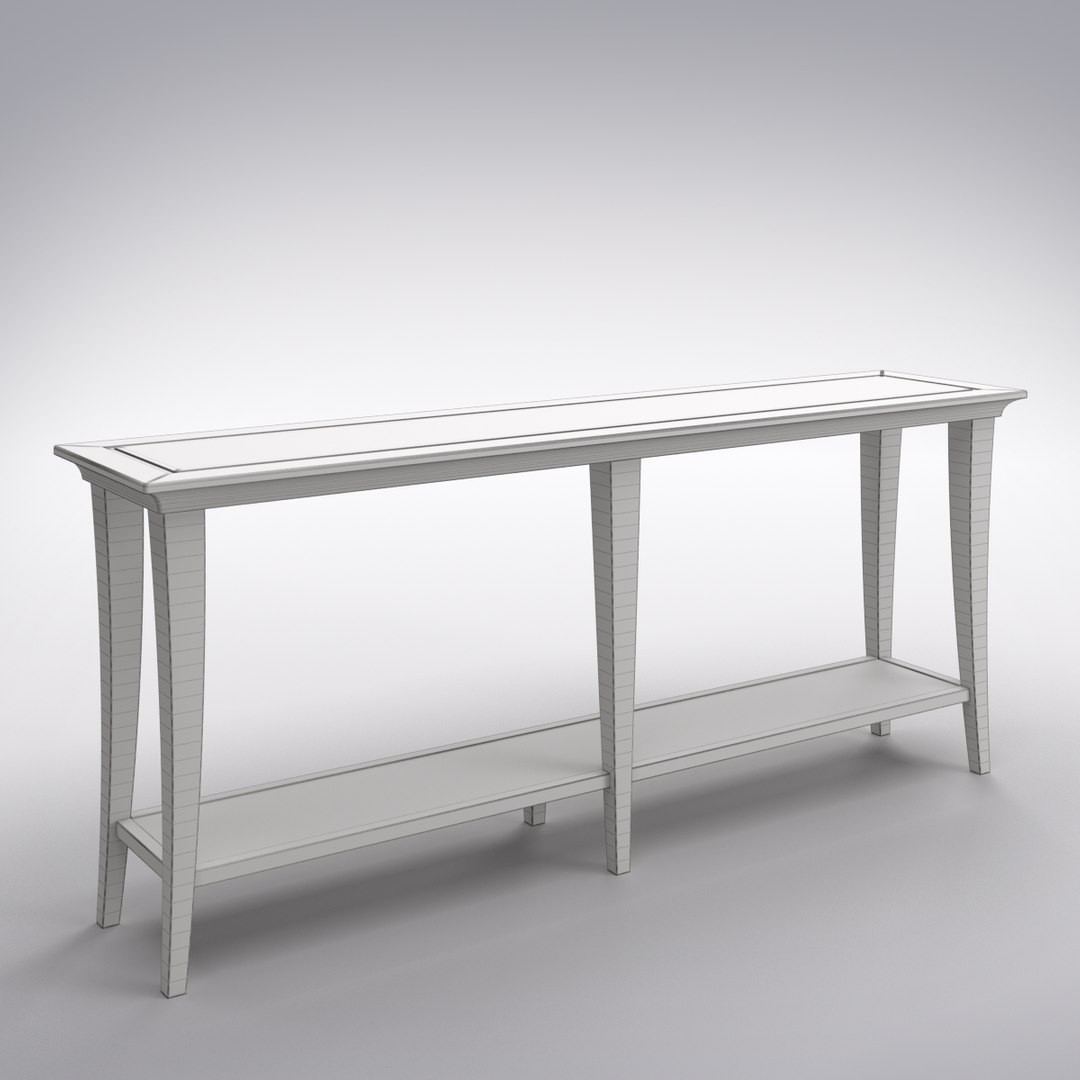 3D Model Console Table - TurboSquid 1481151