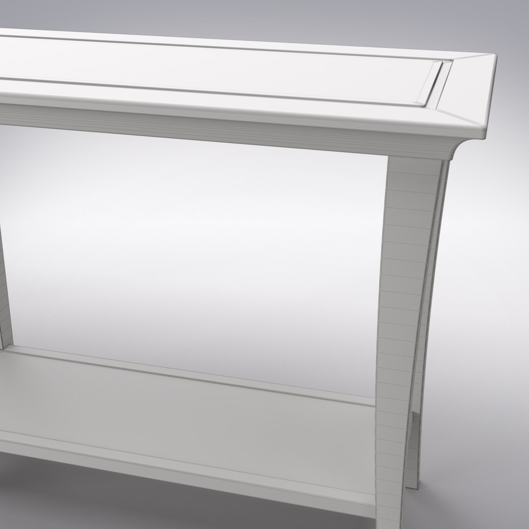 3D Model Console Table - TurboSquid 1481151