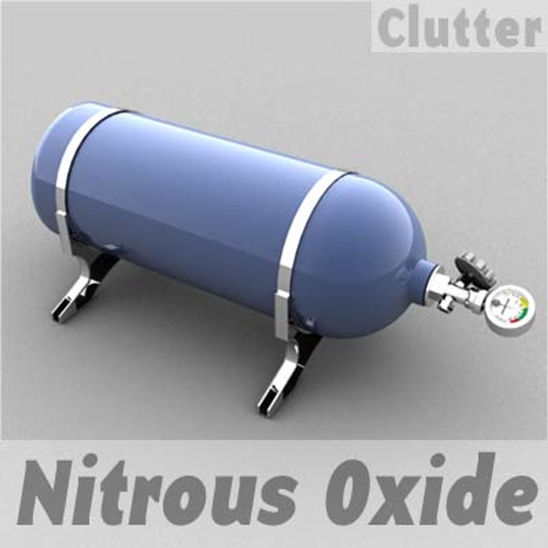 3dsmax Performance Nitrous Oxide Tank