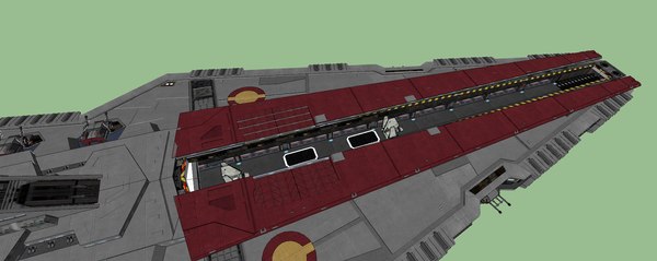 modelo 3d Clase Venator con interior - TurboSquid 2277435