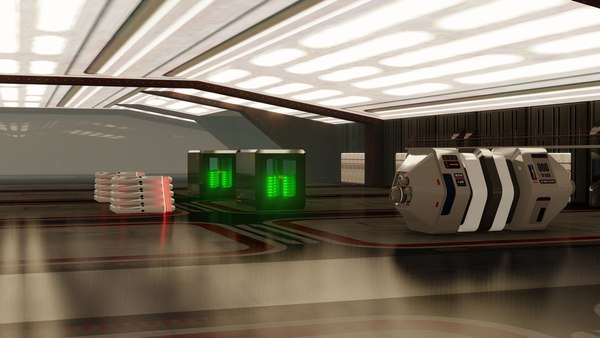modelo 3d Clase Venator con interior - TurboSquid 2277435