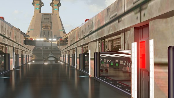 modelo 3d Clase Venator con interior - TurboSquid 2277435