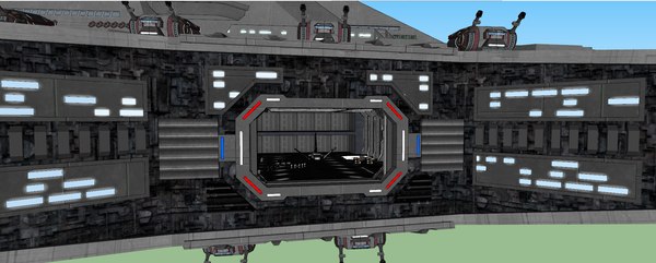 modelo 3d Clase Venator con interior - TurboSquid 2277435