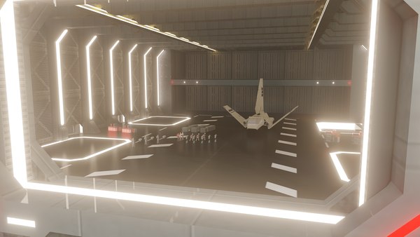 modelo 3d Clase Venator con interior - TurboSquid 2277435
