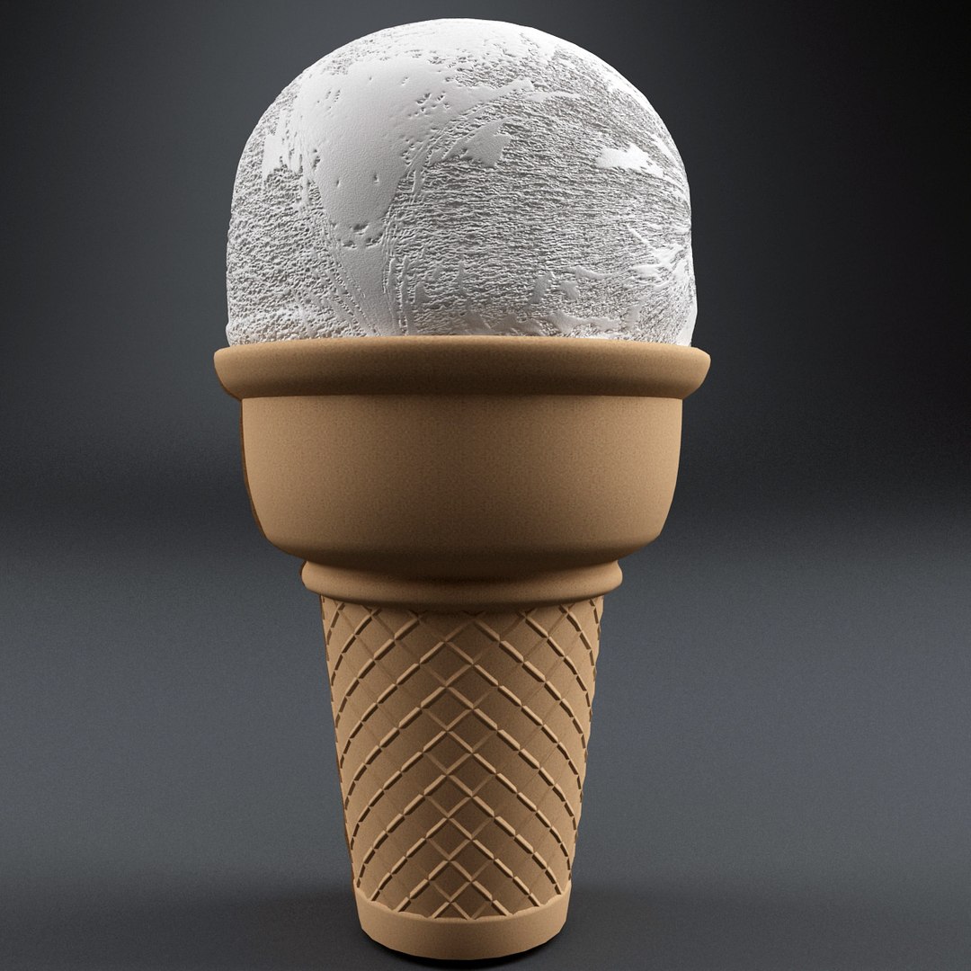 3d Model Ice Cream V1