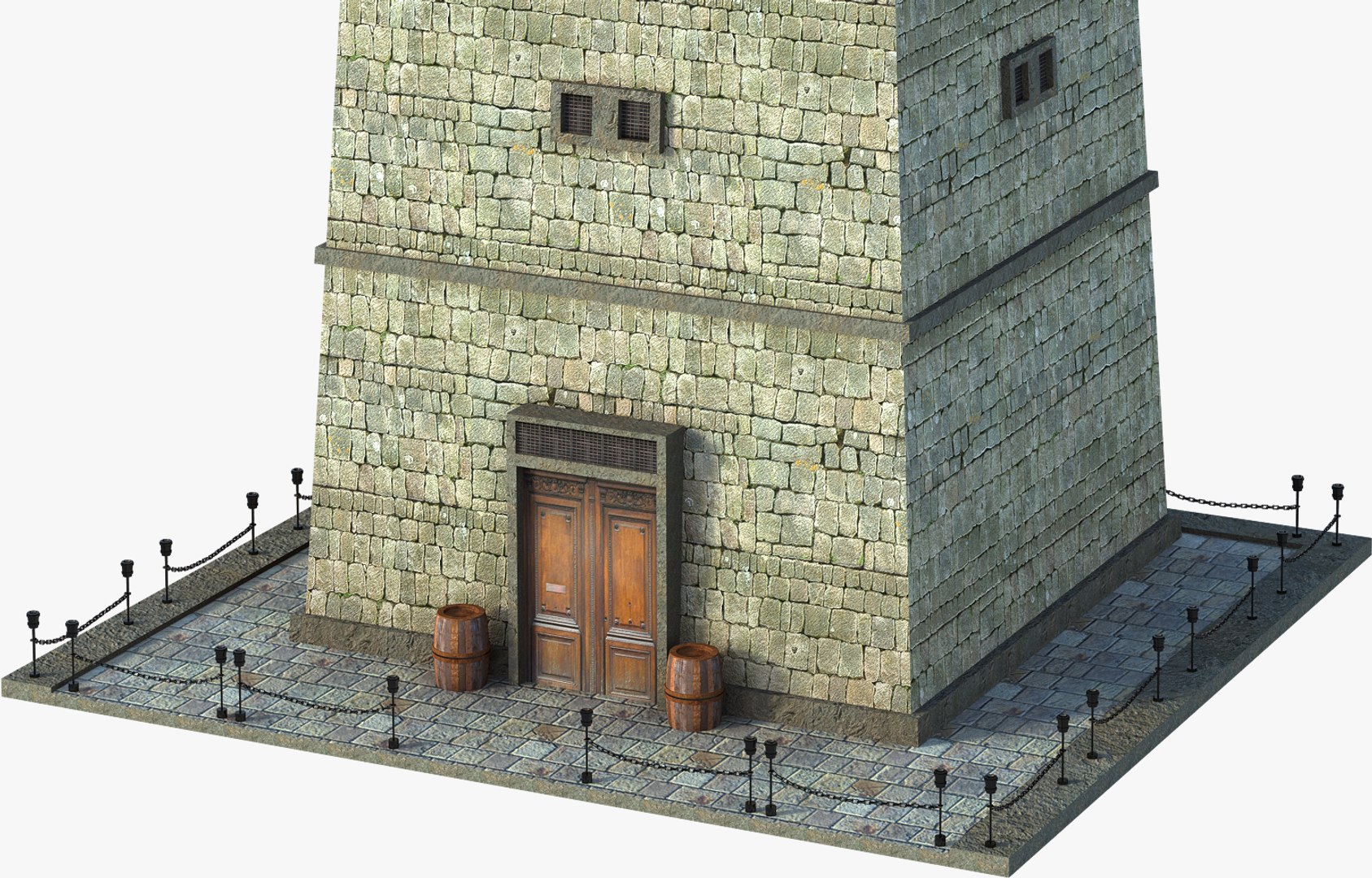 3D model guard tower - TurboSquid 1406195