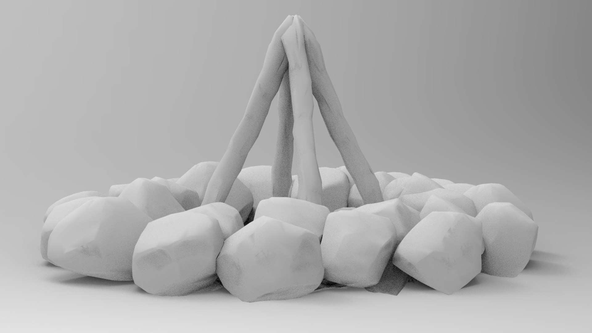 Camp 3D Model - TurboSquid 1646665