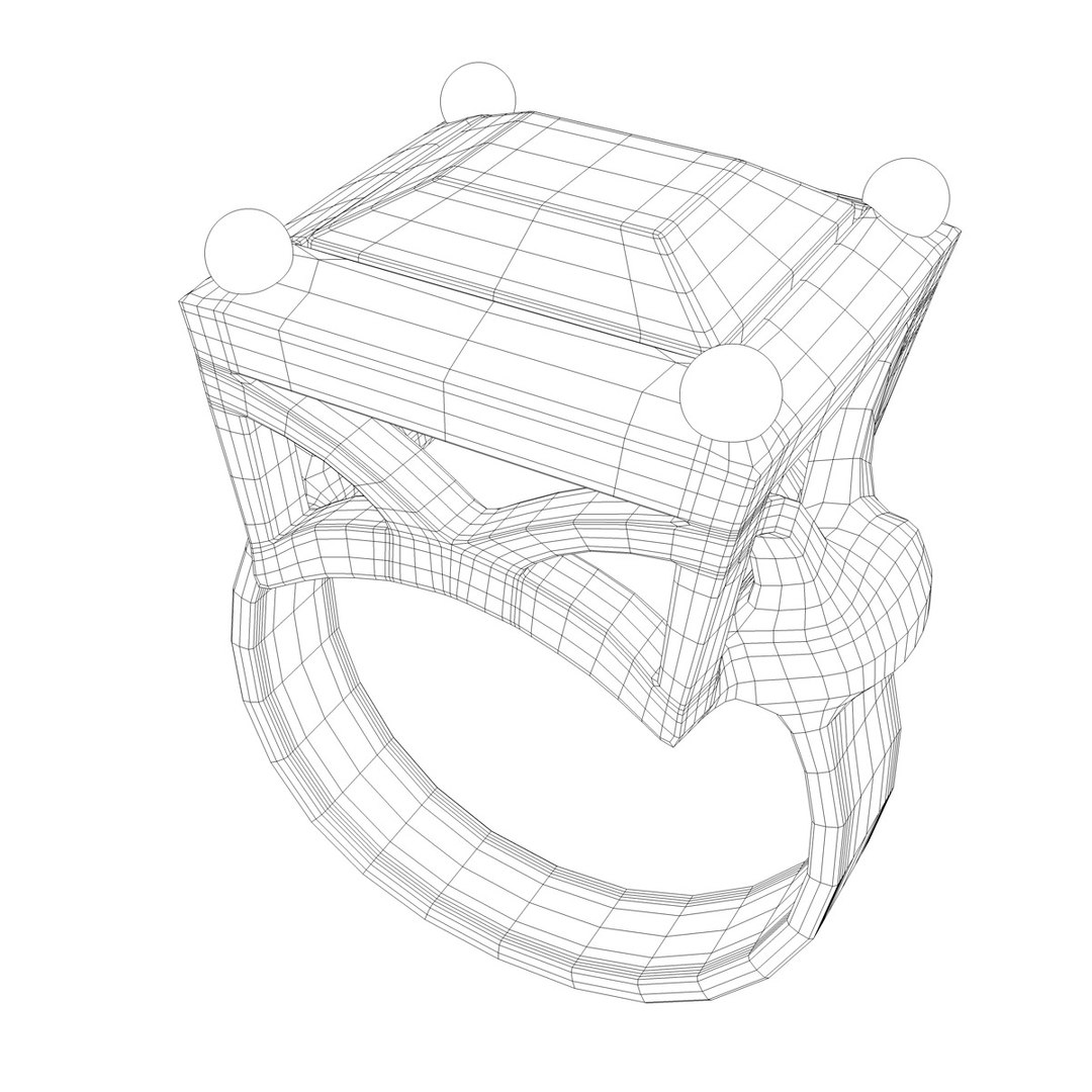 3d Ring Model