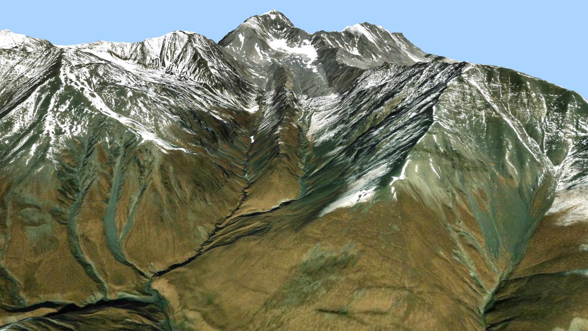 Mountain landscape Tebulosmta 4492 m Russia Checenija 3D - TurboSquid ...