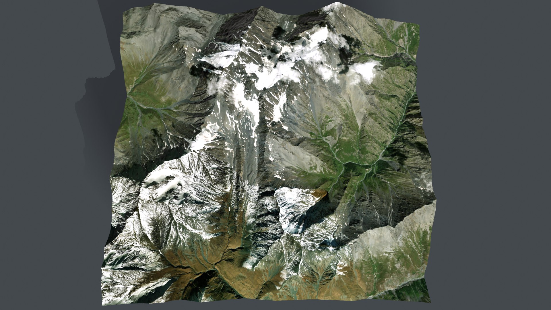 Mountain landscape Tebulosmta 4492 m Russia Checenija 3D - TurboSquid ...