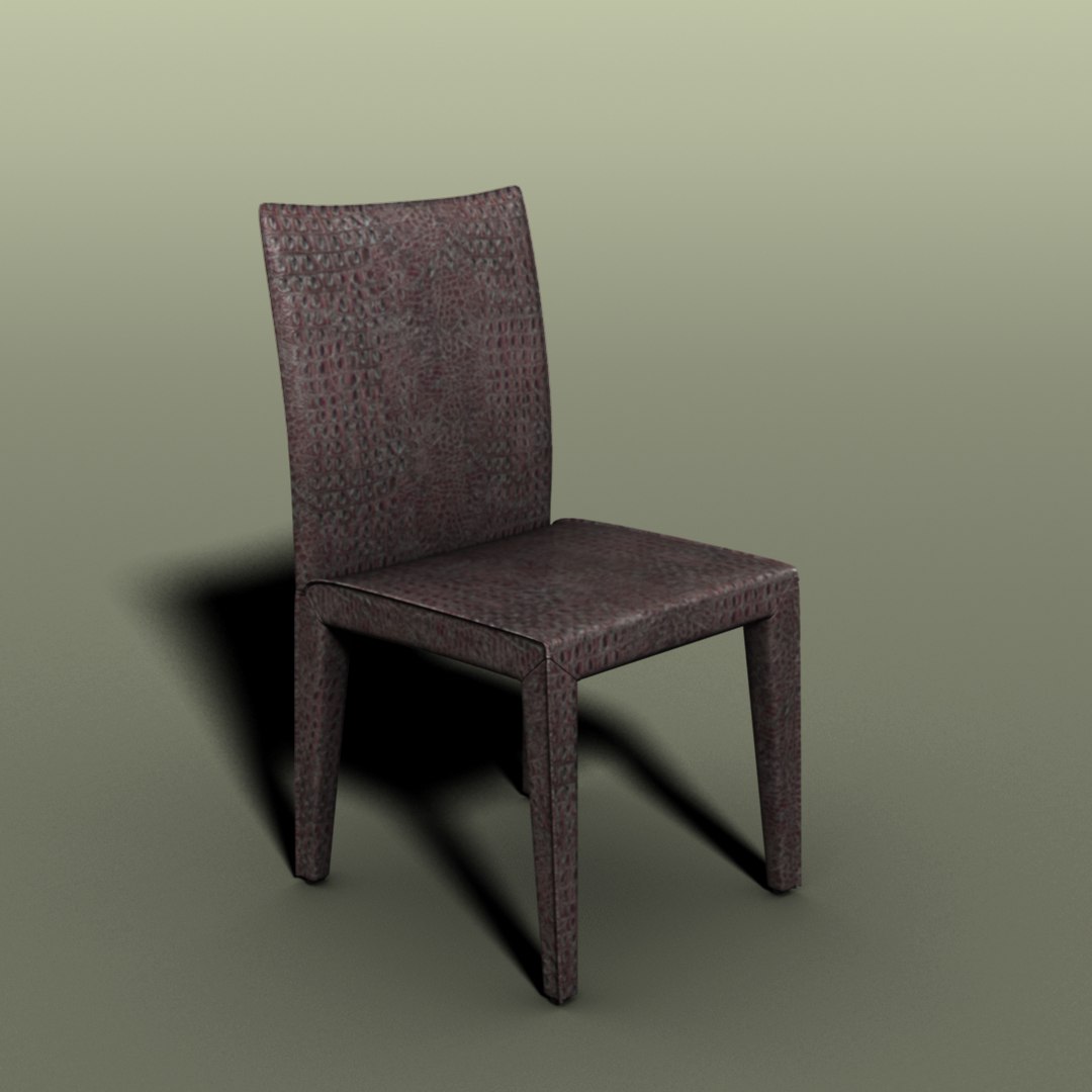 gator chair 3d max