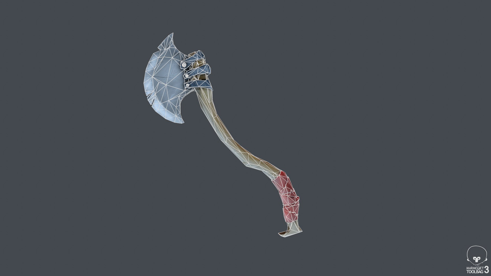 Handpainted weapon asset 3D model - TurboSquid 1247995