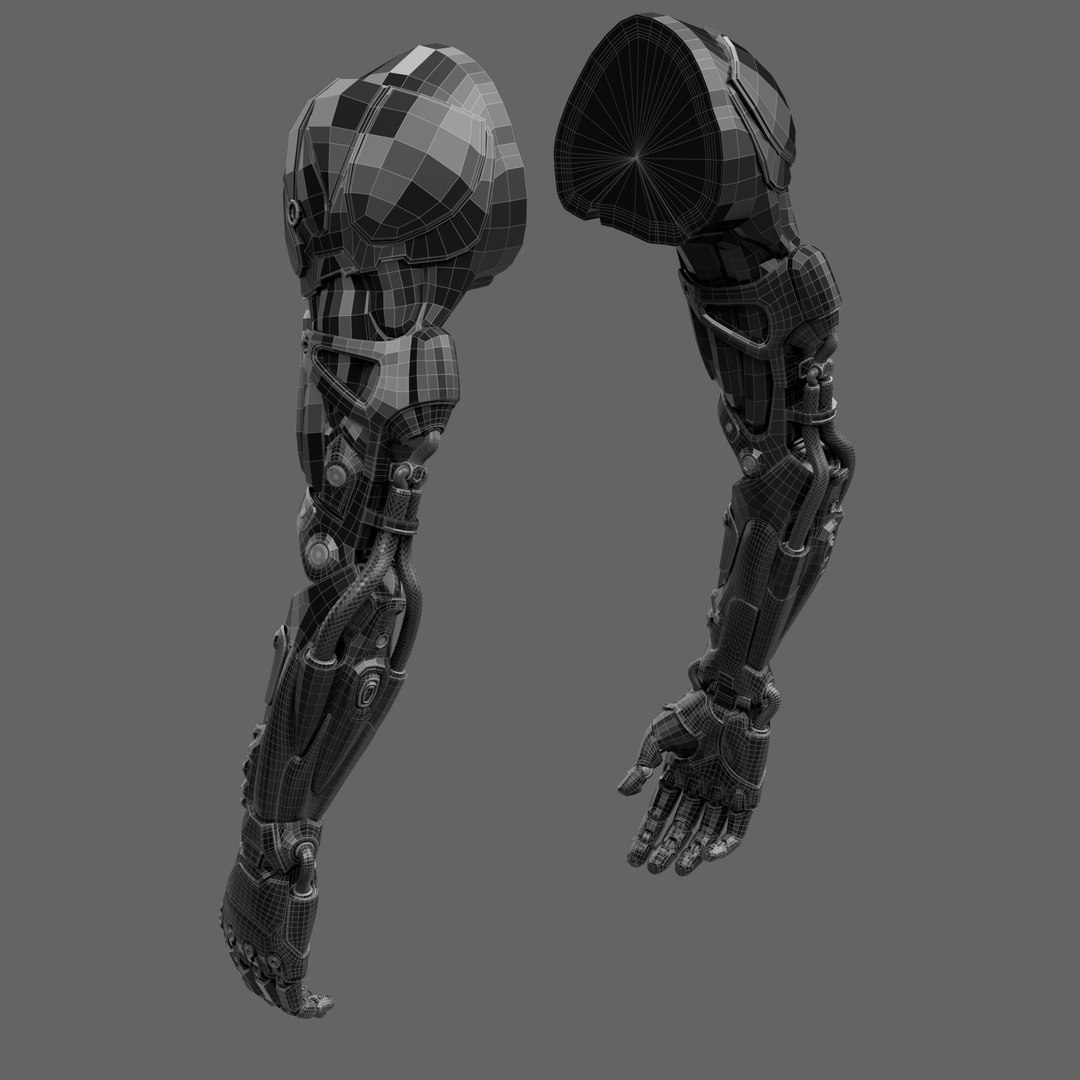 Realistic Cyberpunk Arm Augment 3D model - TurboSquid 1960790