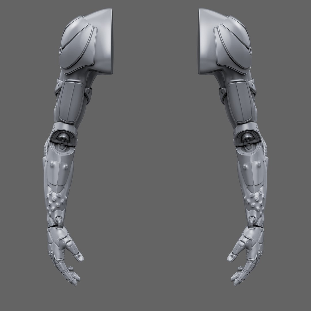 Realistic Cyberpunk Arm Augment 3D Model - TurboSquid 1960790