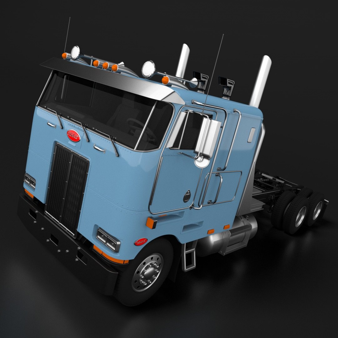 Peterbilt 362 Tractor Truck 3D Model - TurboSquid 2368876