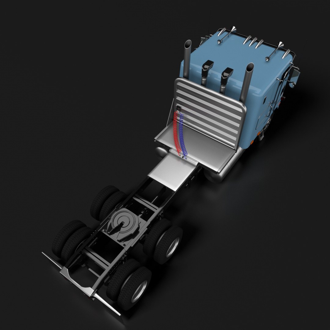 Peterbilt 362 Tractor Truck 3D Model - TurboSquid 2368876