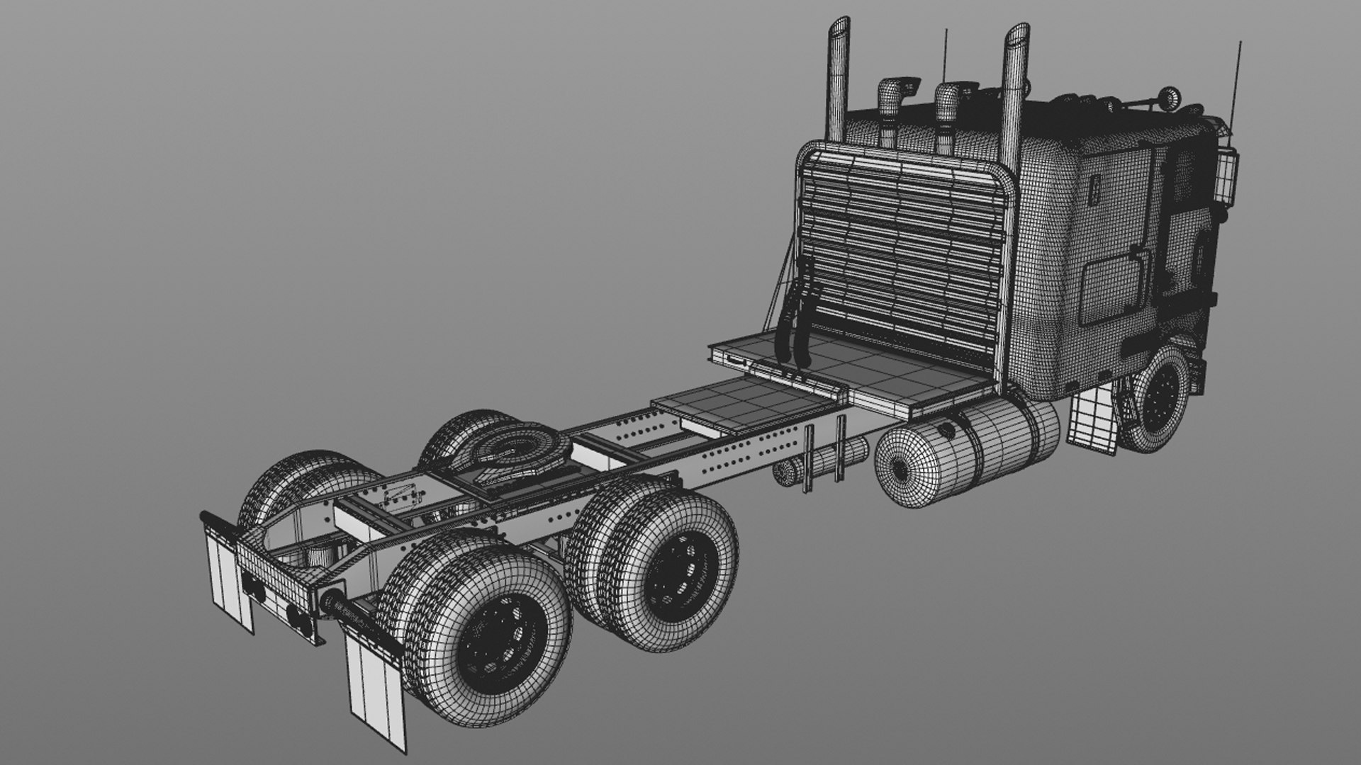 Peterbilt 362 Tractor Truck 3D Model - TurboSquid 2368876