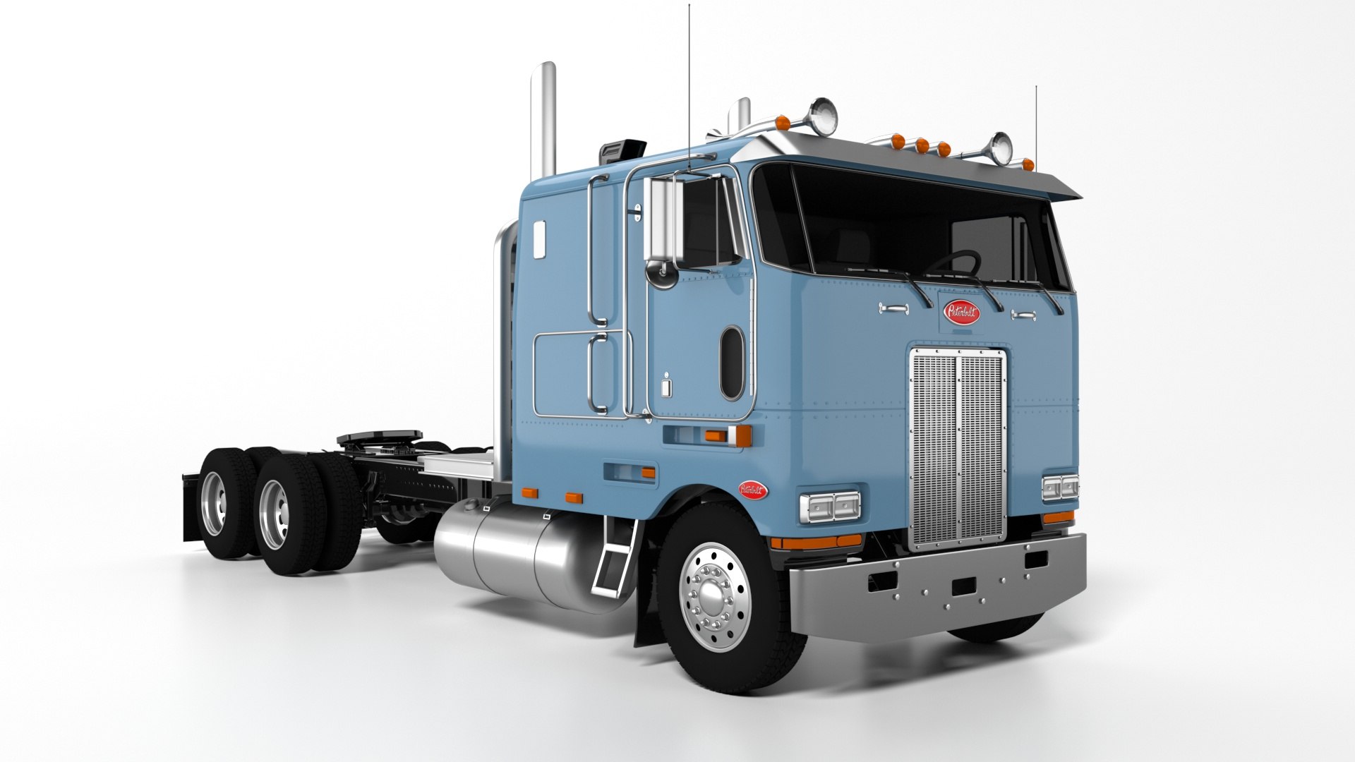 Peterbilt 362 Tractor Truck 3D Model - TurboSquid 2368876