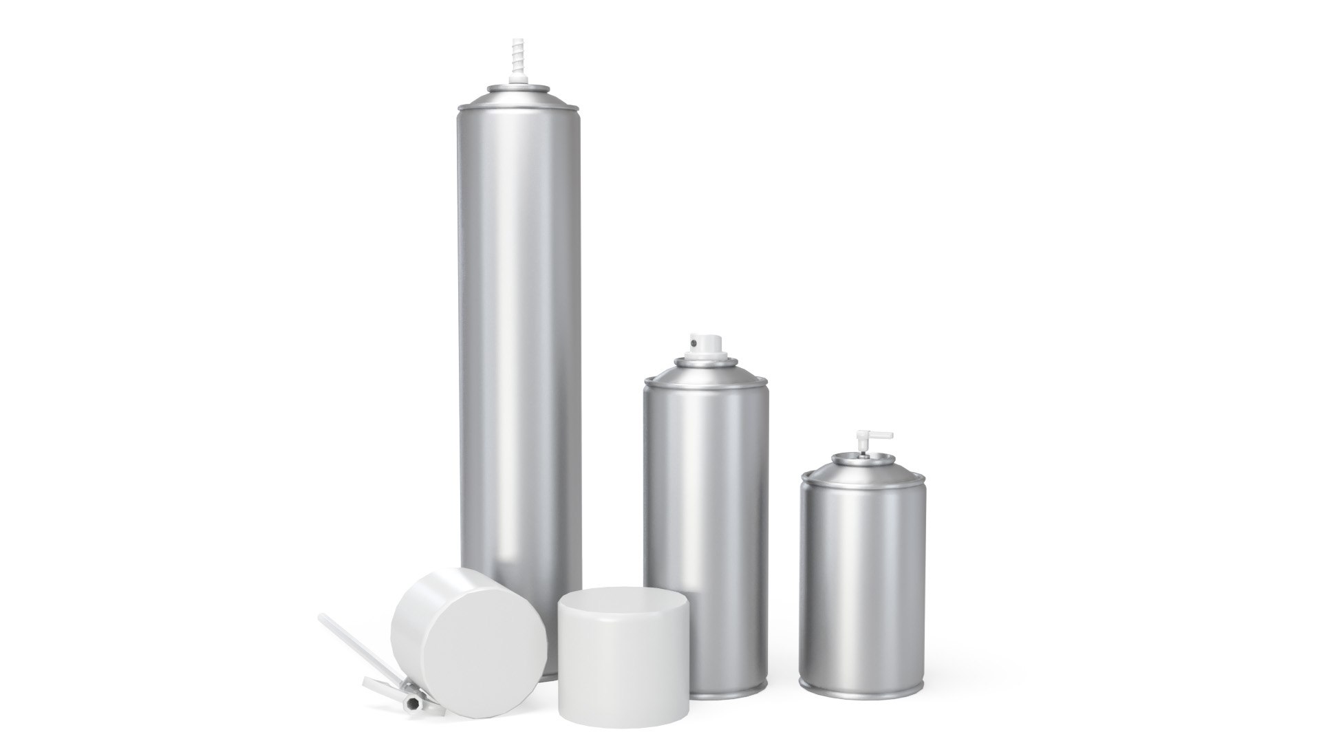 SprayCans Model - TurboSquid 1862523