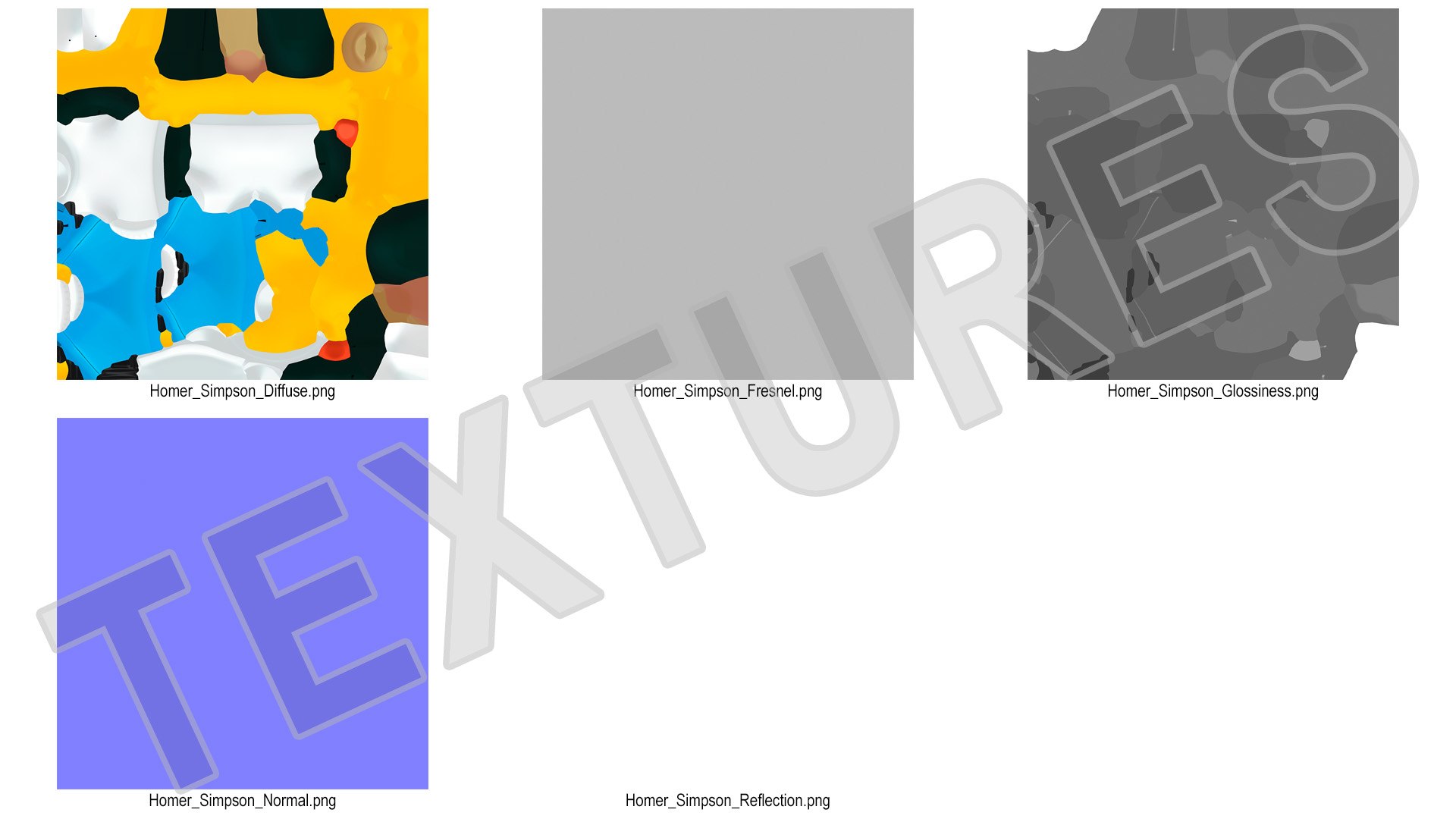 3D Cartoon Character Homer Simpson Waving Pose model - TurboSquid 2163458