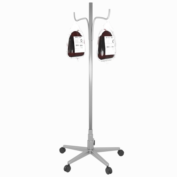 modelo 3d Blood Bag Dropper Stand - TurboSquid 1977157