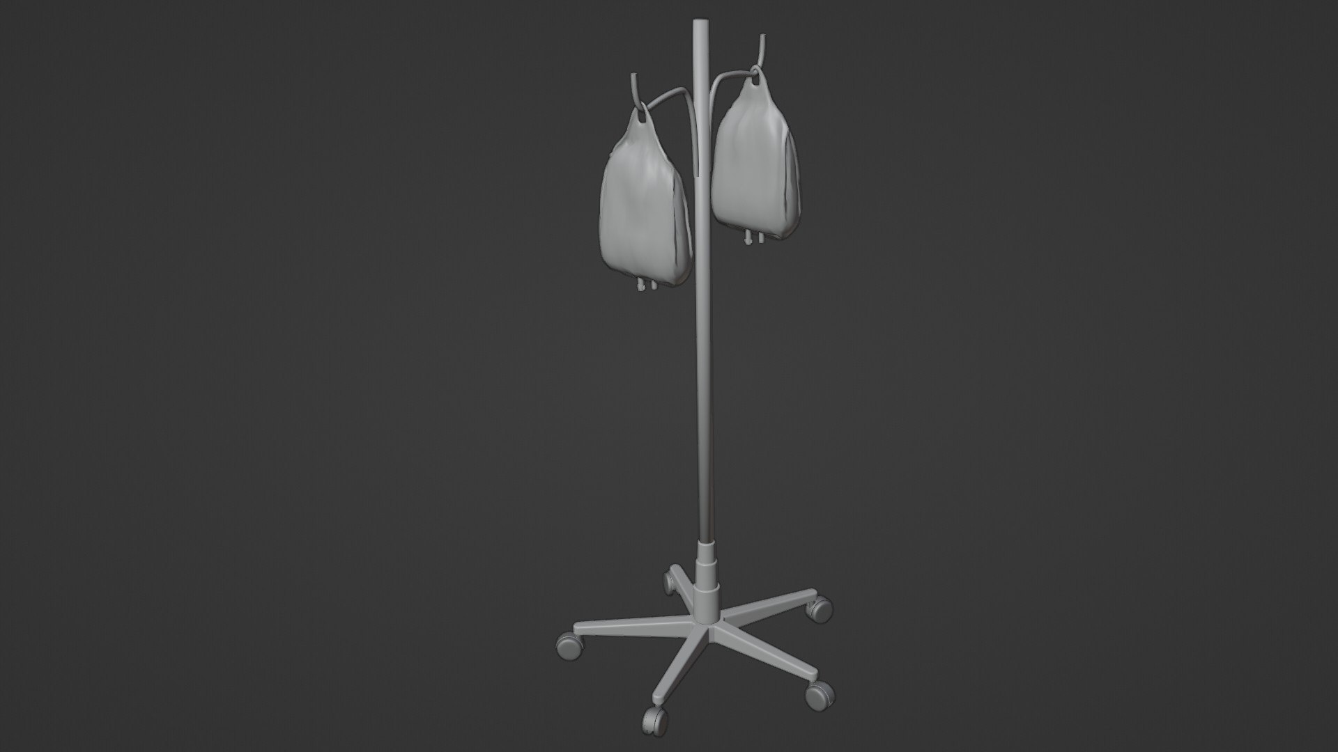 Blood Bag Dropper Stand 3D Model - TurboSquid 1977157