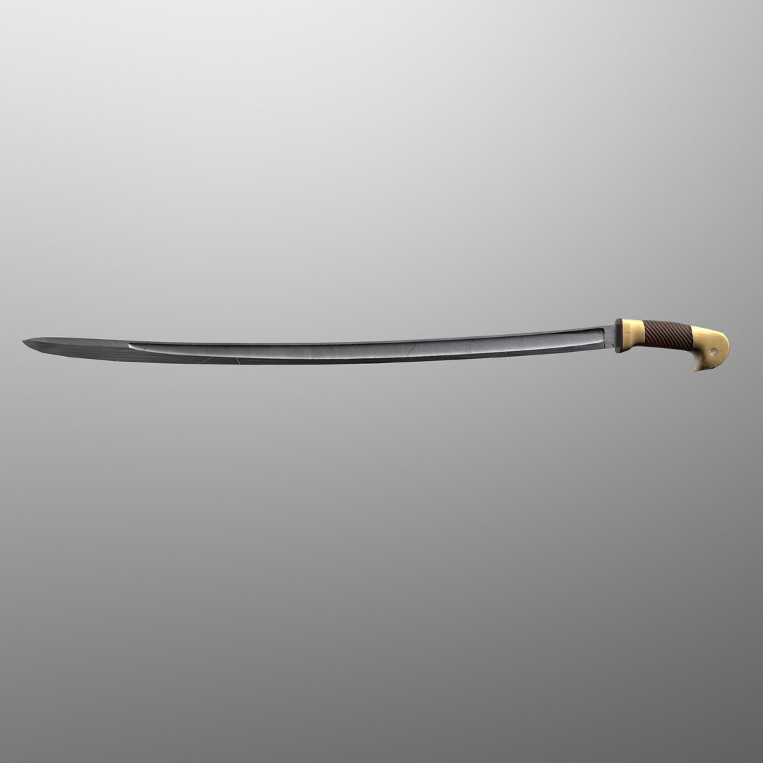 Free 3D Russian Cossack Saber - TurboSquid 1659219