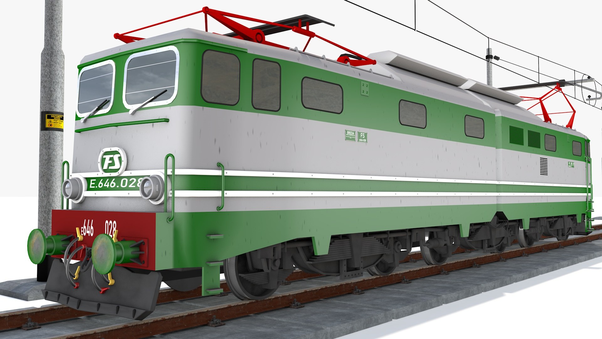 3D Model Locomotive E646 - TurboSquid 2409154