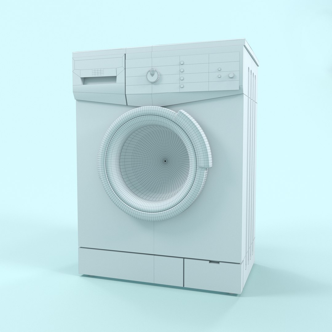 Washing Machine Ifb 3D Model - TurboSquid 1432066