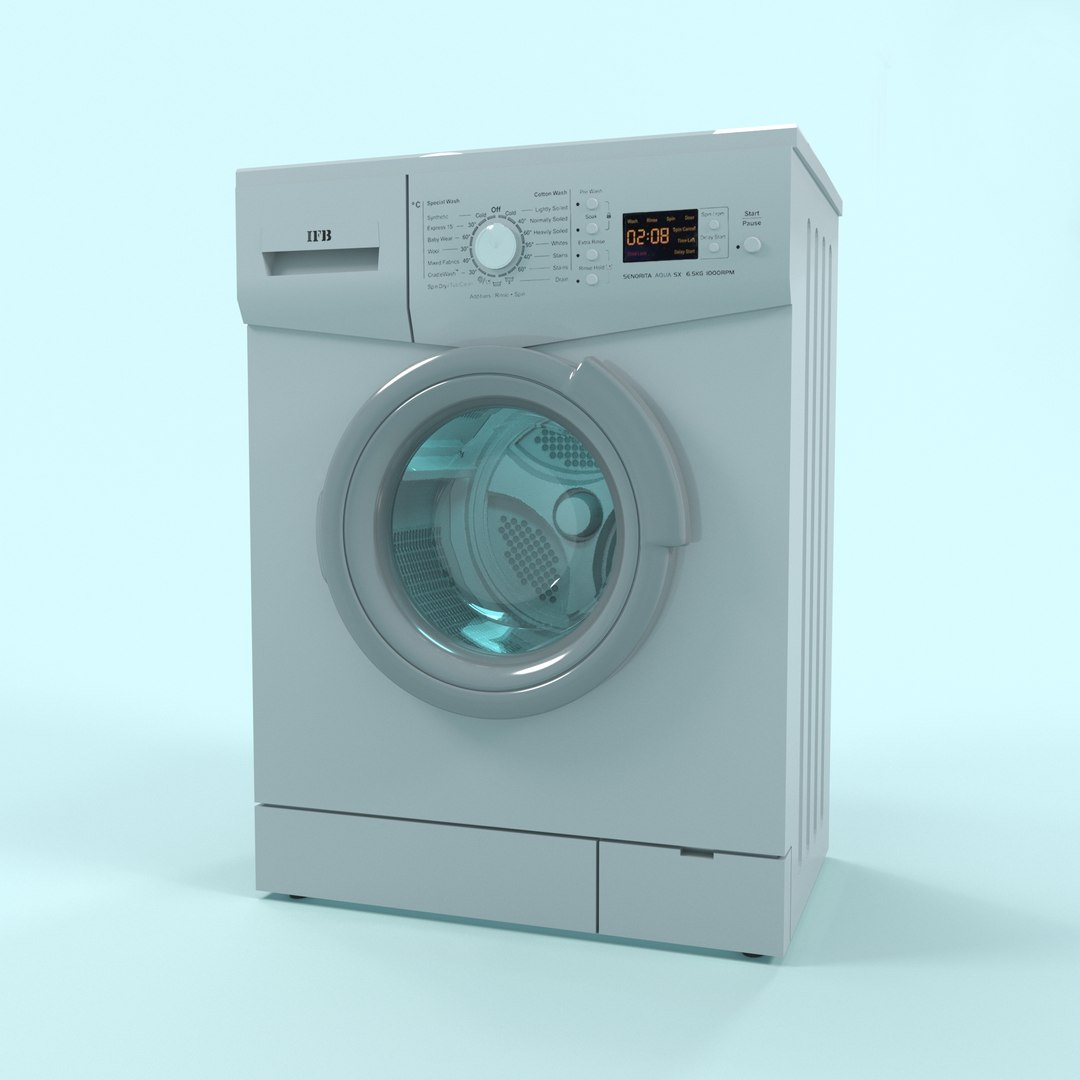 Washing Machine Ifb 3D Model - TurboSquid 1432066