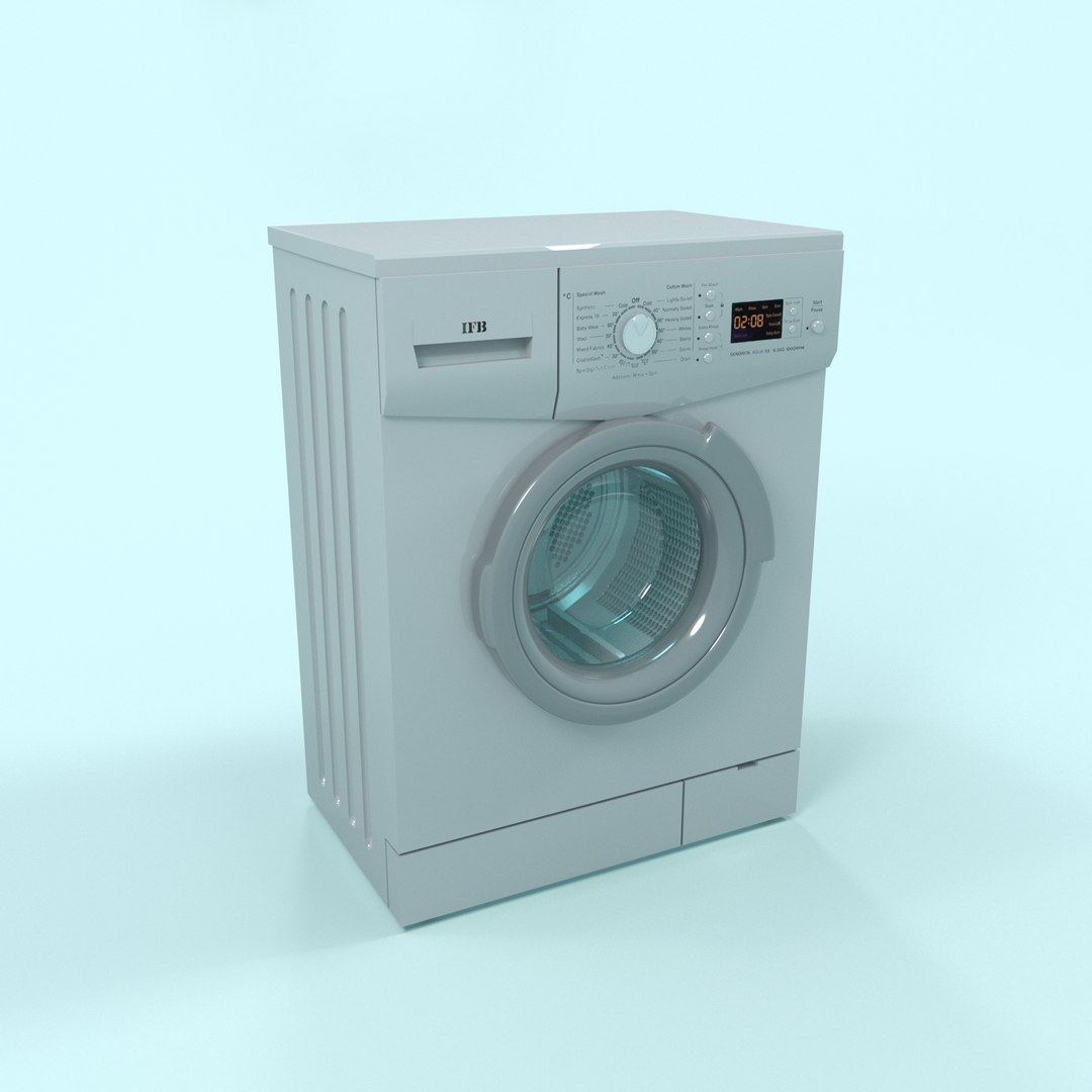 Washing Machine Ifb 3D Model - TurboSquid 1432066