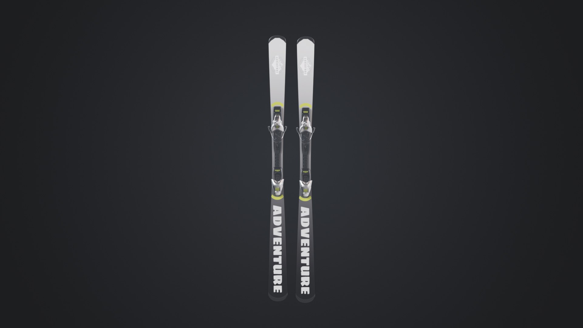 Skis 3D Model - TurboSquid 2245358