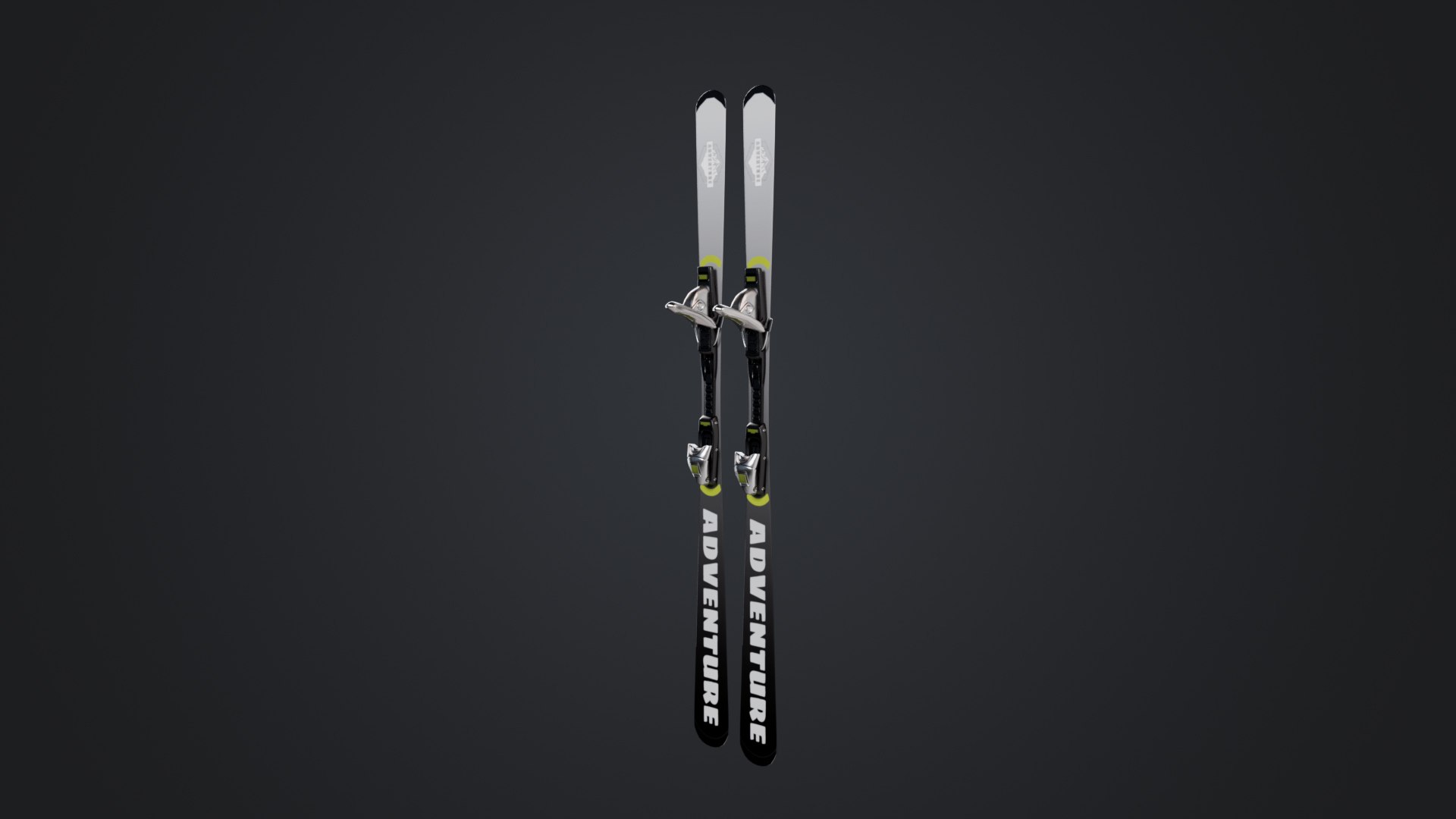 Skis 3D Model - TurboSquid 2245358