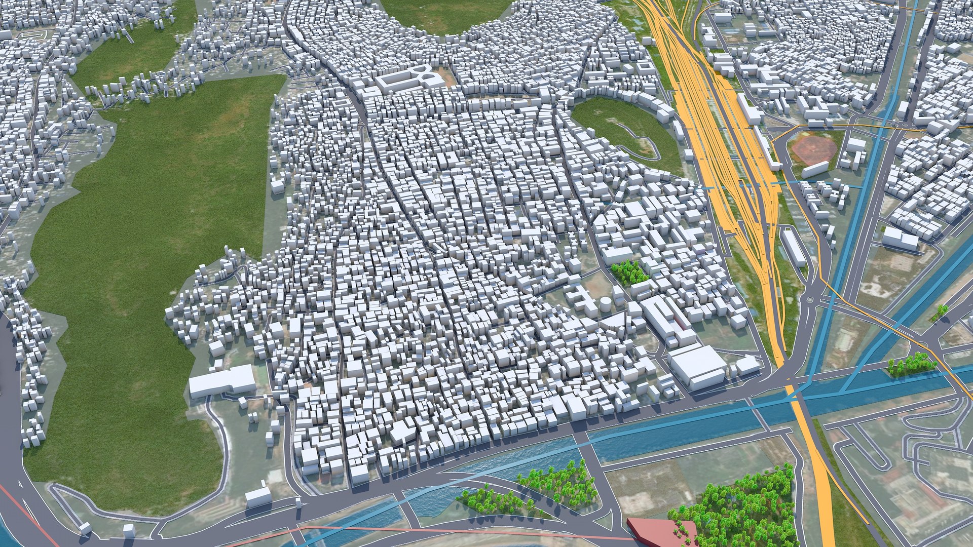 3D Model Vijayawada Andhra Pradesh India - TurboSquid 2154680