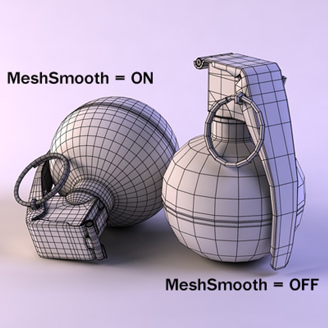 M67 Grenade Max8 3d Model