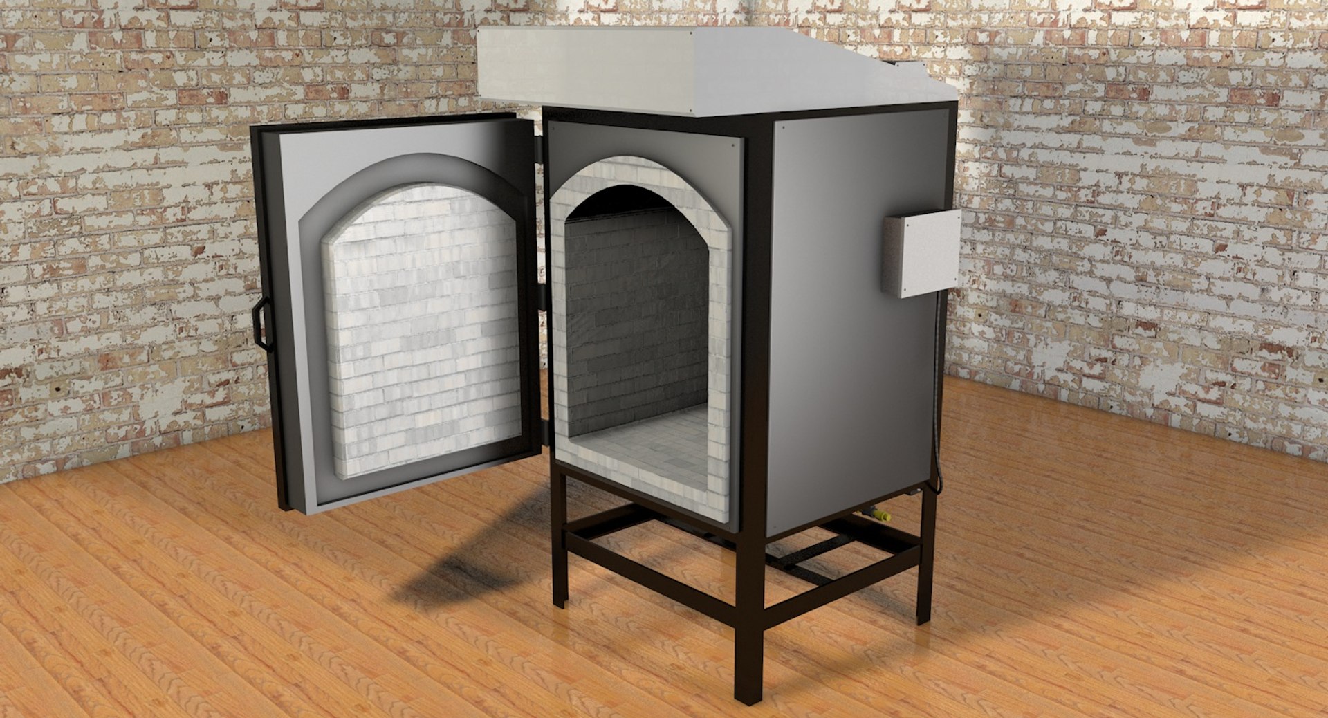 Modern Pottery Kiln 3D Model | 1148395 | TurboSquid