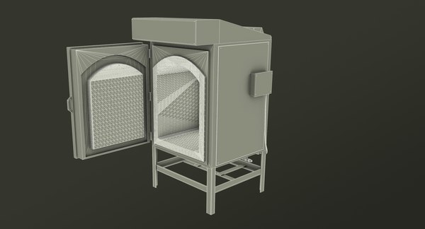 Modern pottery kiln 3D model | 1148395 | TurboSquid