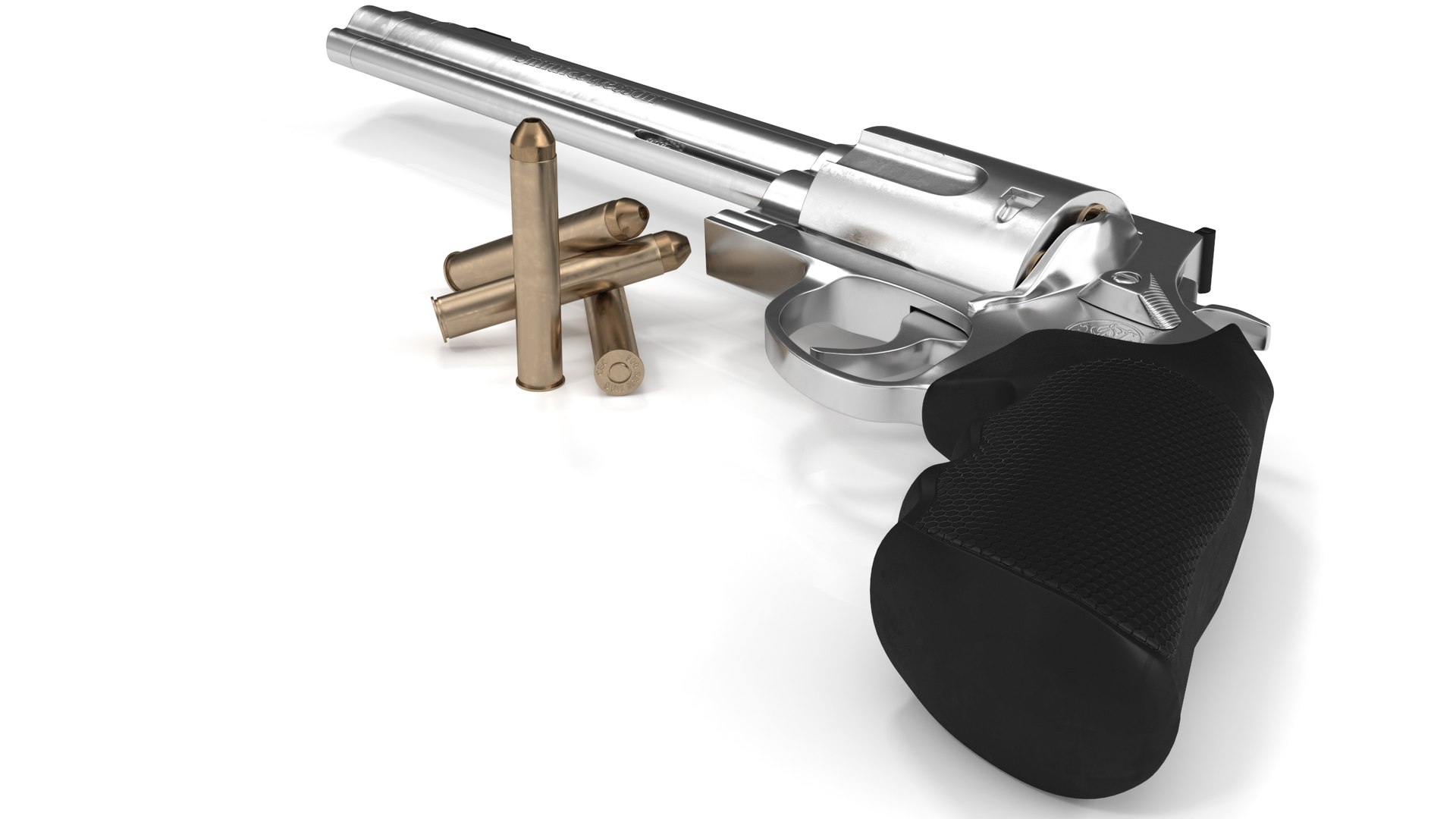 3D Smith And Wesson Model 500 Model - TurboSquid 2138304