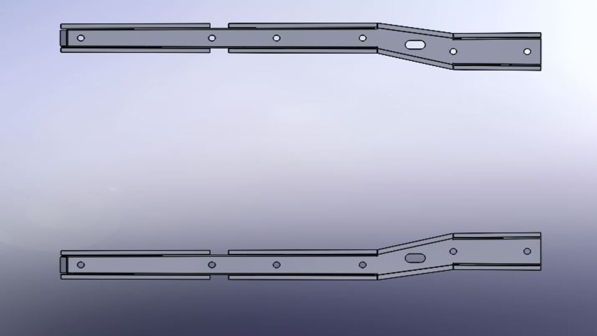 Nissan Silvia240sx S14 Frame Rails 3D model - TurboSquid 2170927