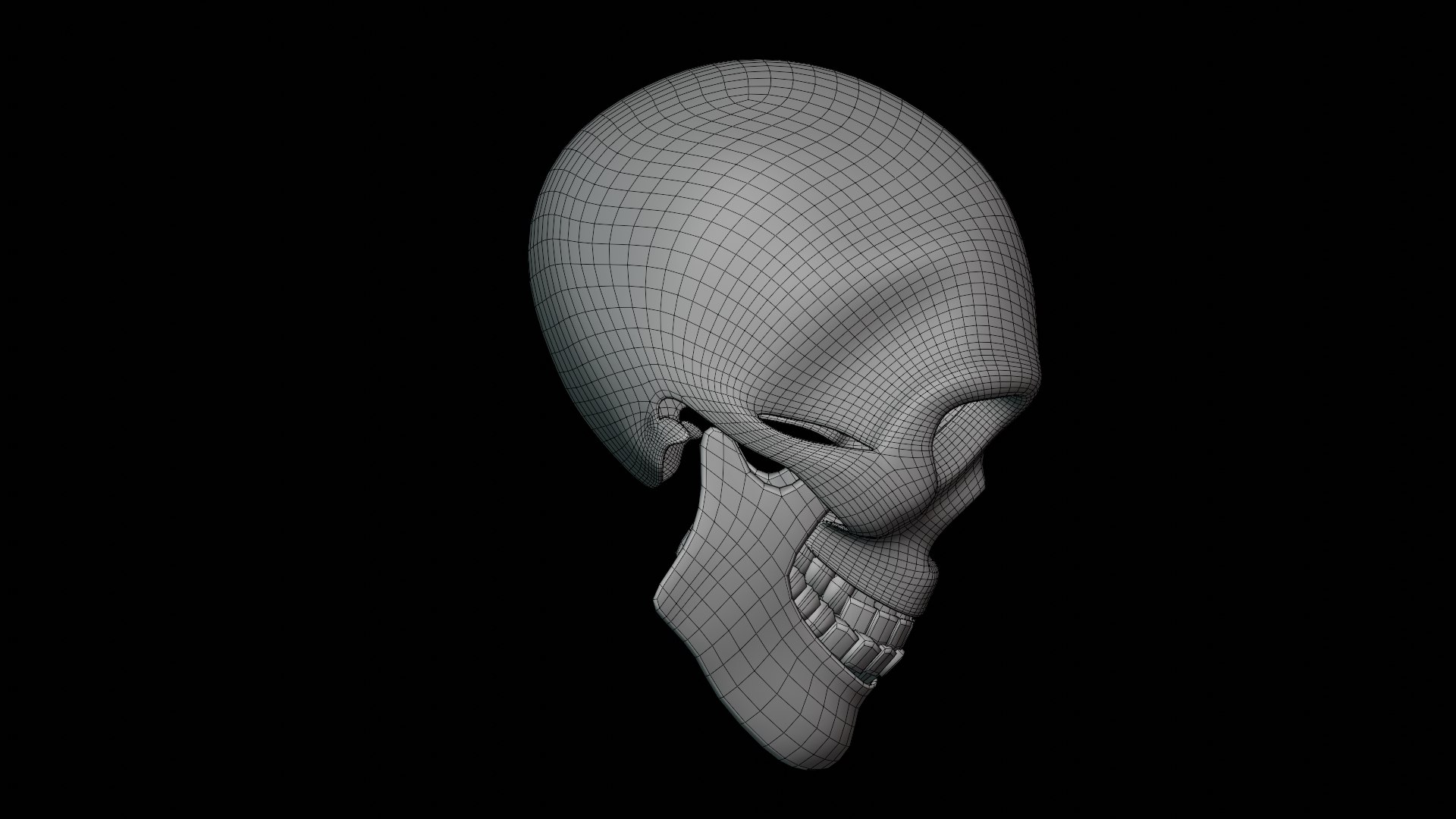 3D Crack Skull With PBR Unity Unreal Engine V-ray Arnold Textures ...