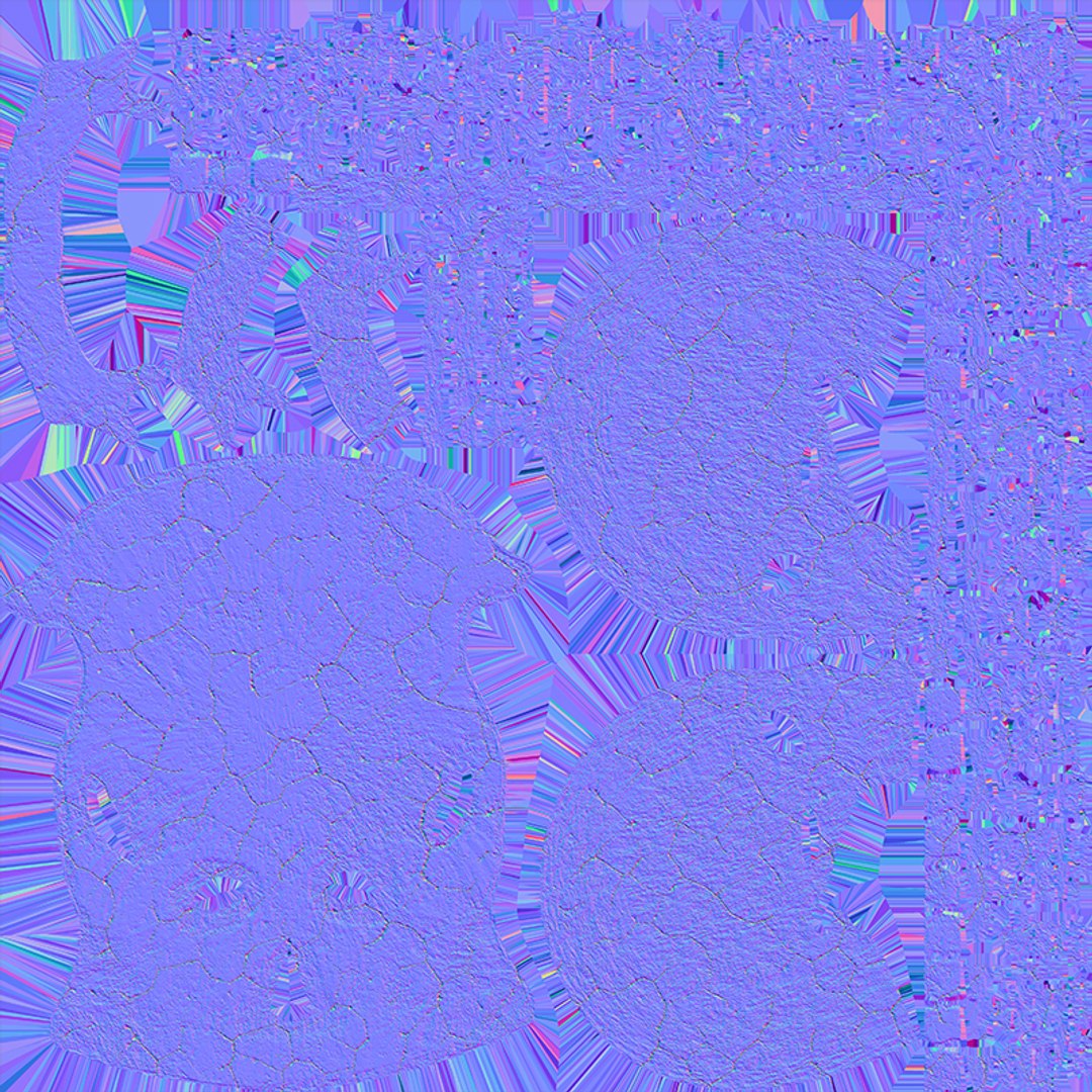 3D Crack Skull With PBR Unity Unreal Engine V-ray Arnold Textures ...