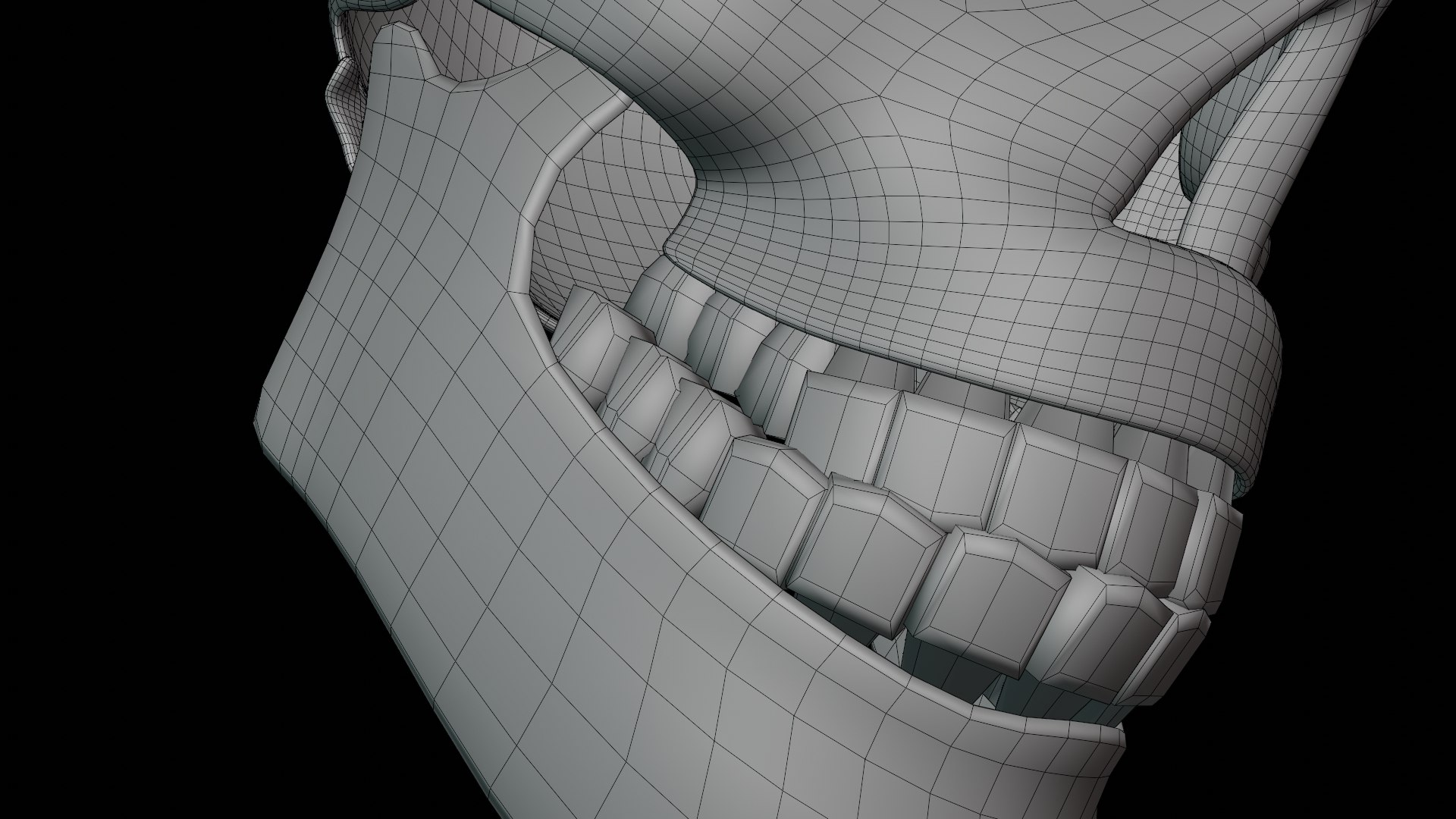 3D Crack Skull With PBR Unity Unreal Engine V-ray Arnold Textures ...