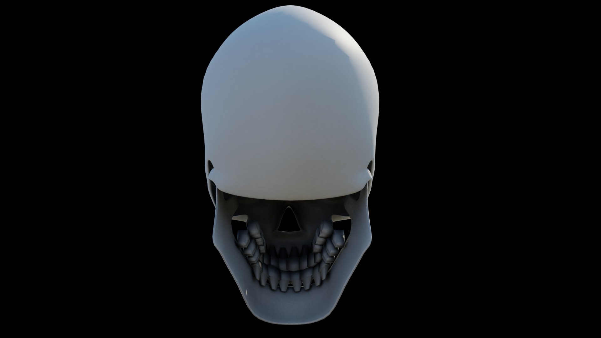 3D Crack Skull With PBR Unity Unreal Engine V-ray Arnold Textures ...