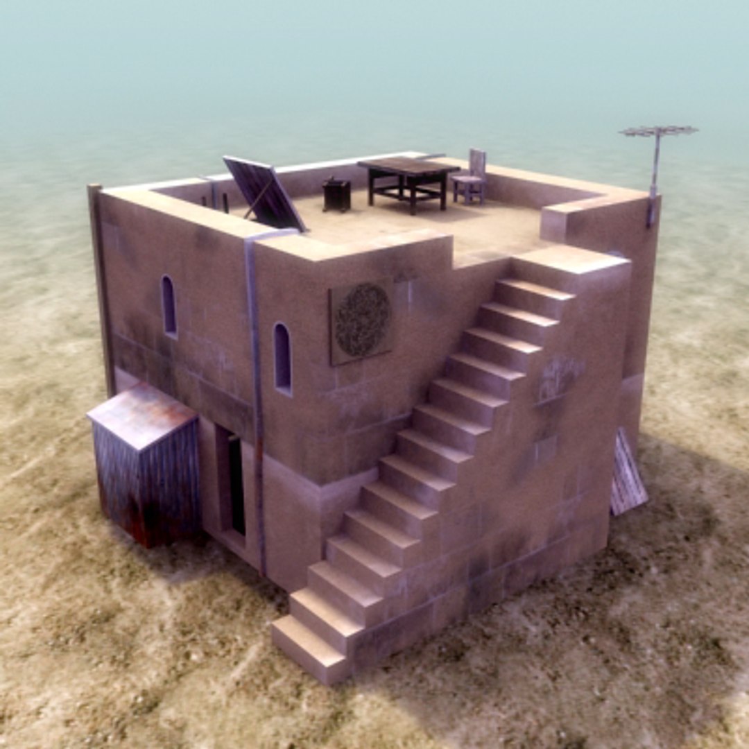 Iraqi House Interior Obj