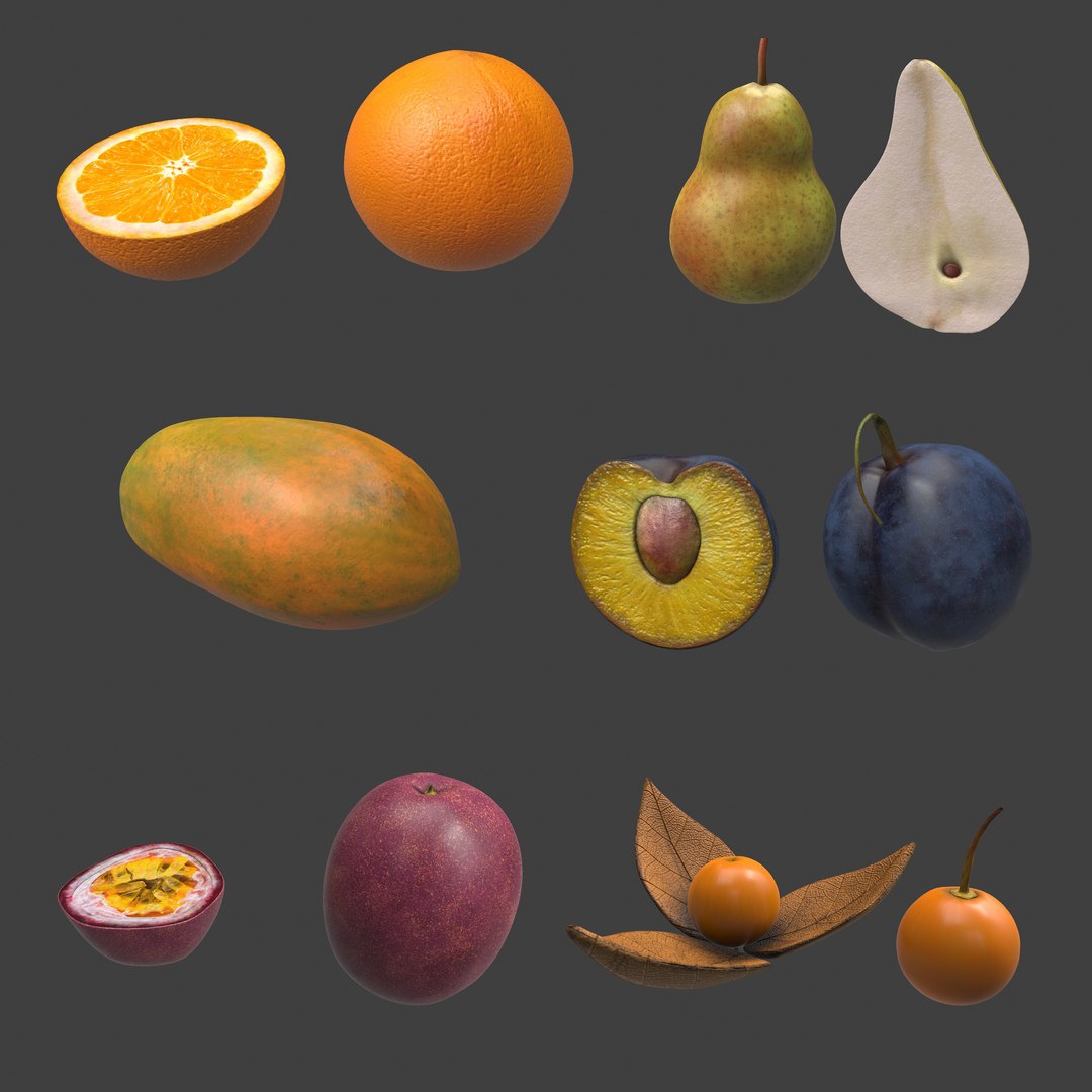 Fruit Pack Part 4 3D - TurboSquid 2021653
